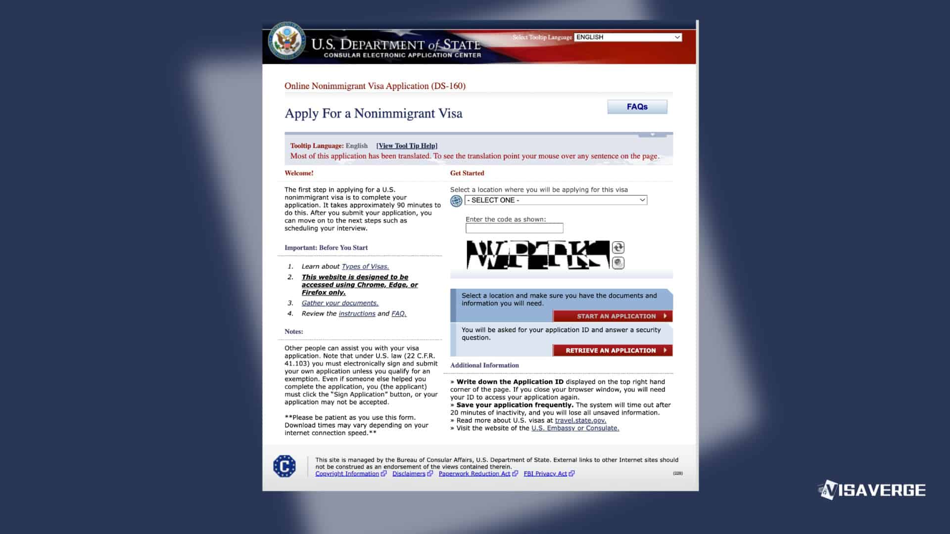 How to Complete the DS-160 Form Online: A Step-by-Step Guide | VisaVerge