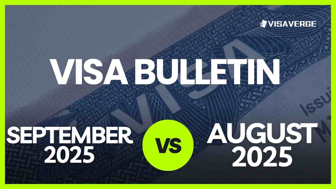September 2025 vs. August 2025 Visa Bulletin — A Detailed, Accurate ...